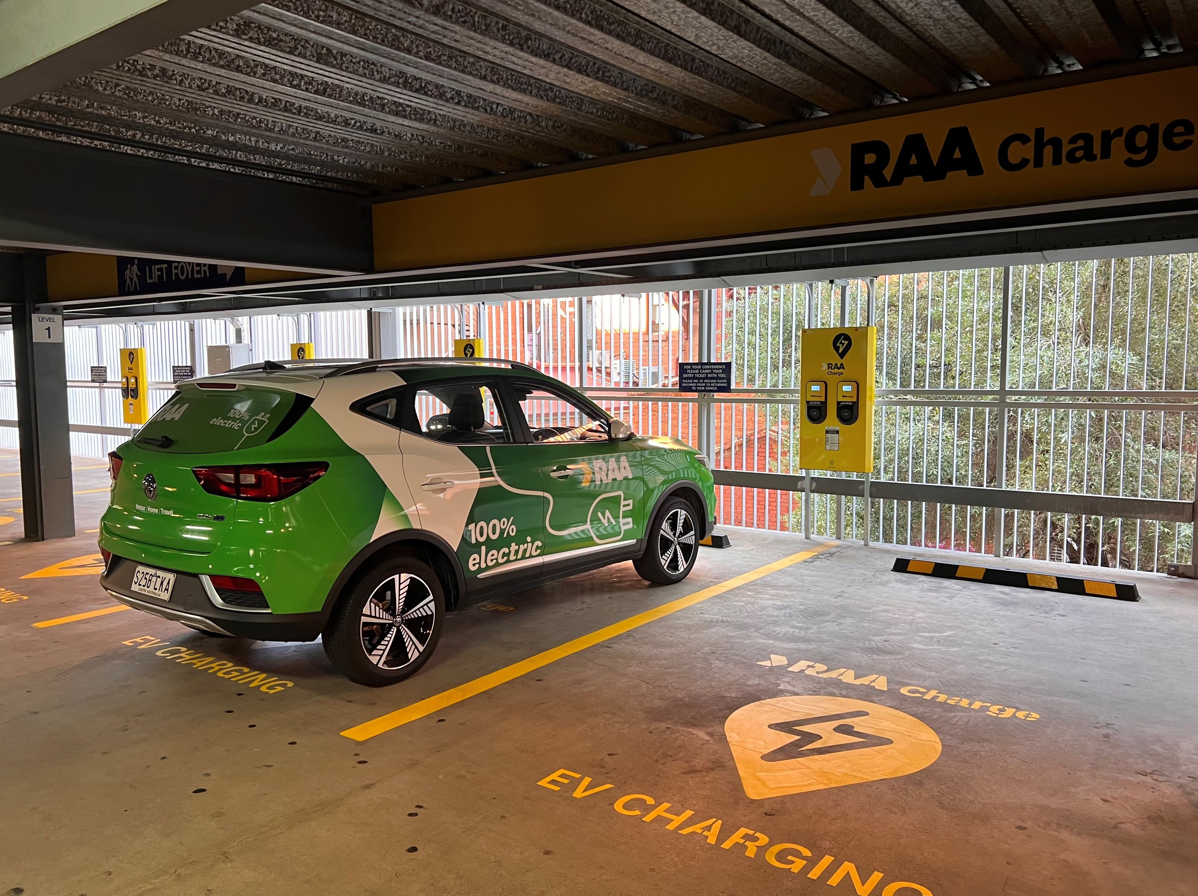 Charge up: Frome Street UPark adds 12 new EV bays - RAA Daily