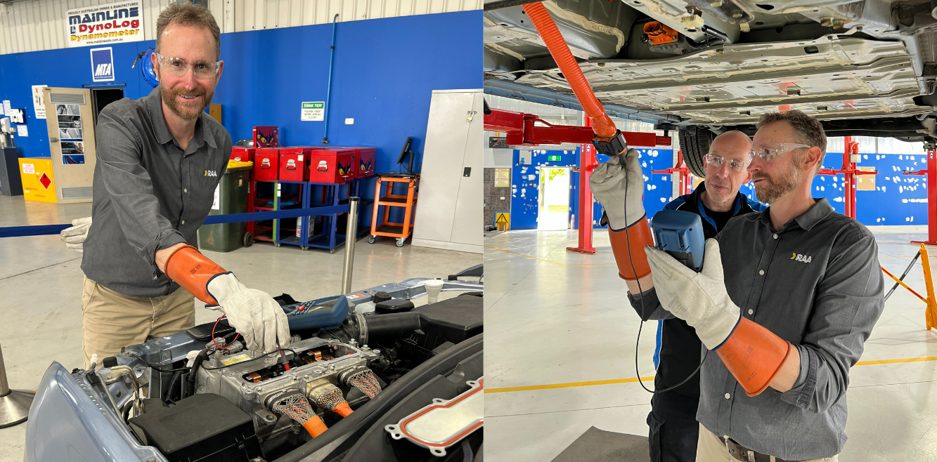 Powering up: RAA’s Auto Training Team upskills to stay ahead of the EV ...