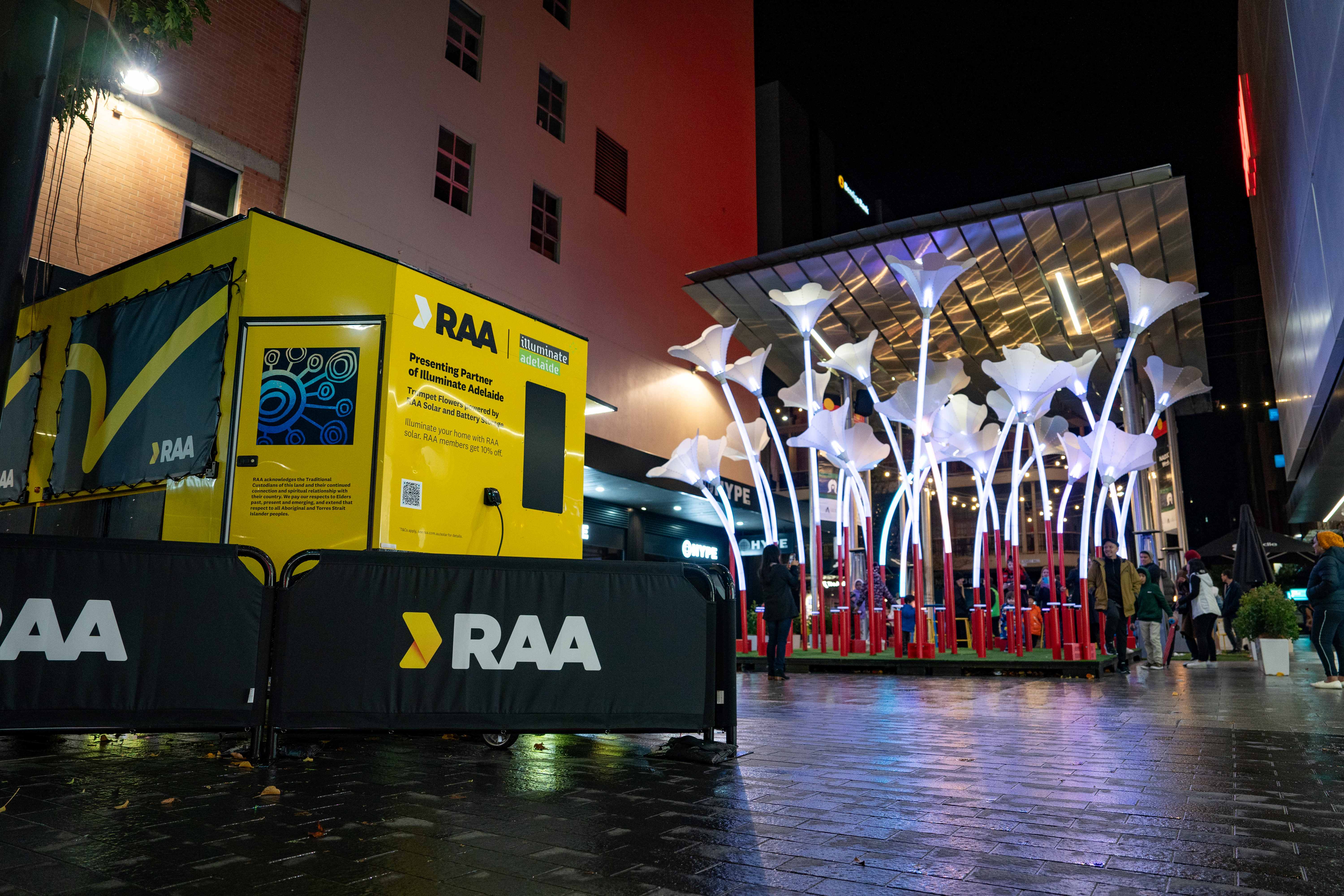 RAA powering Illuminate Adelaide sustainably - RAA Daily