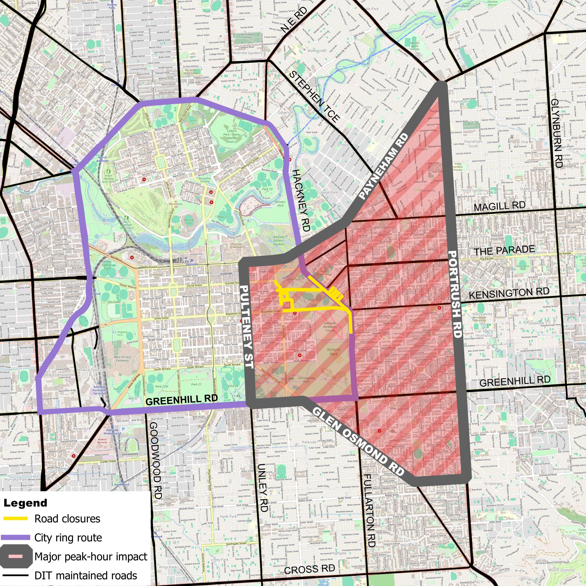Road closures to begin ahead of bp Grand Final - RAA Daily